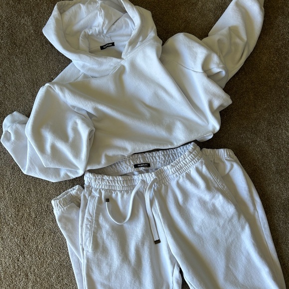 TALENTLESS | Pants & Jumpsuits | Talentless White Set | Poshmark